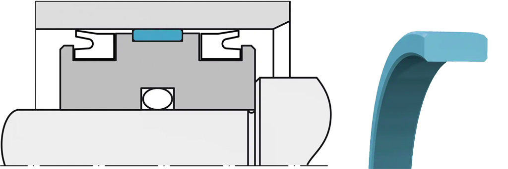 Pneumatic Wear Ring | Pneumatic Seals - AST Sealing Solutions